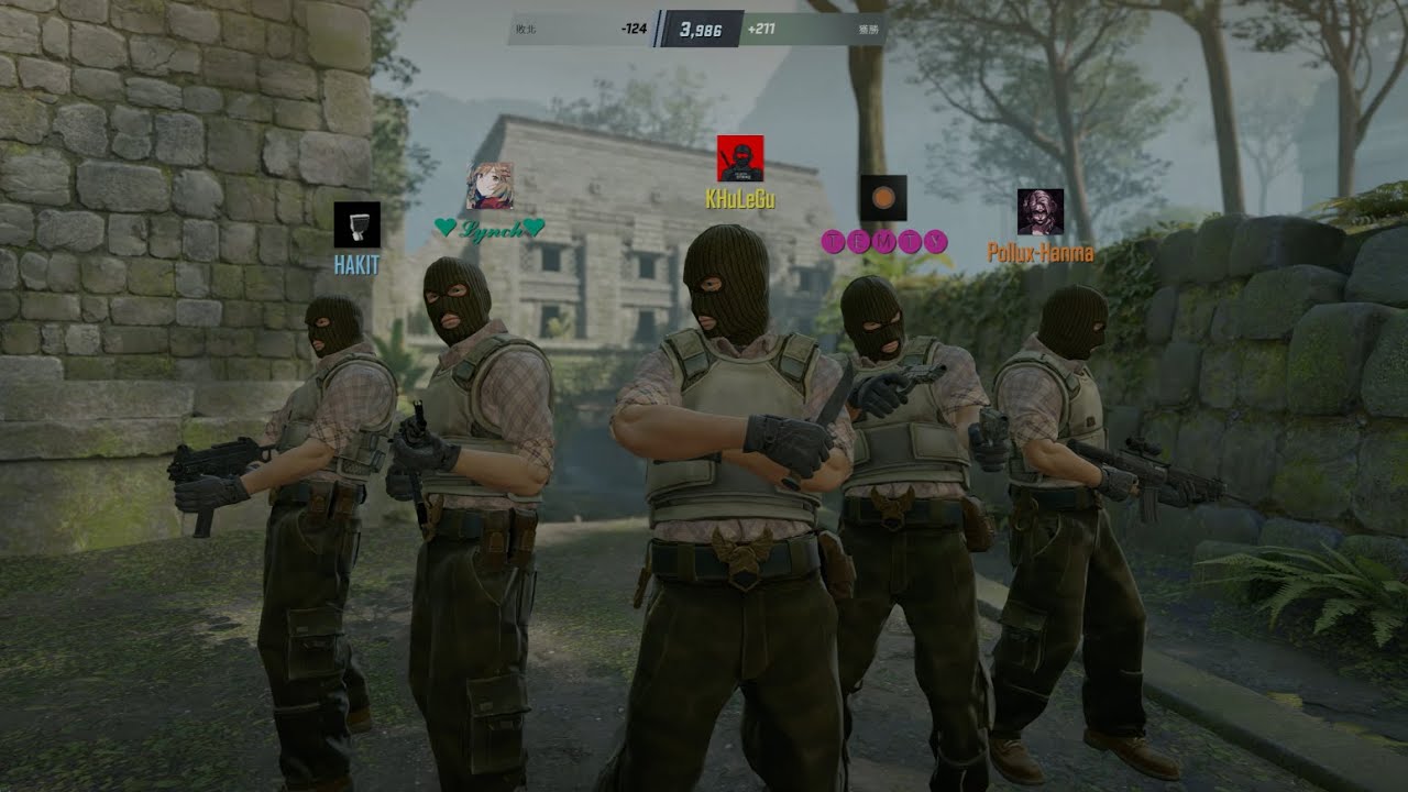 CS2 Premier Full Game-play 4k [Pollux-Hanma] #4 ANCIENT with ENEMY TEAM ...