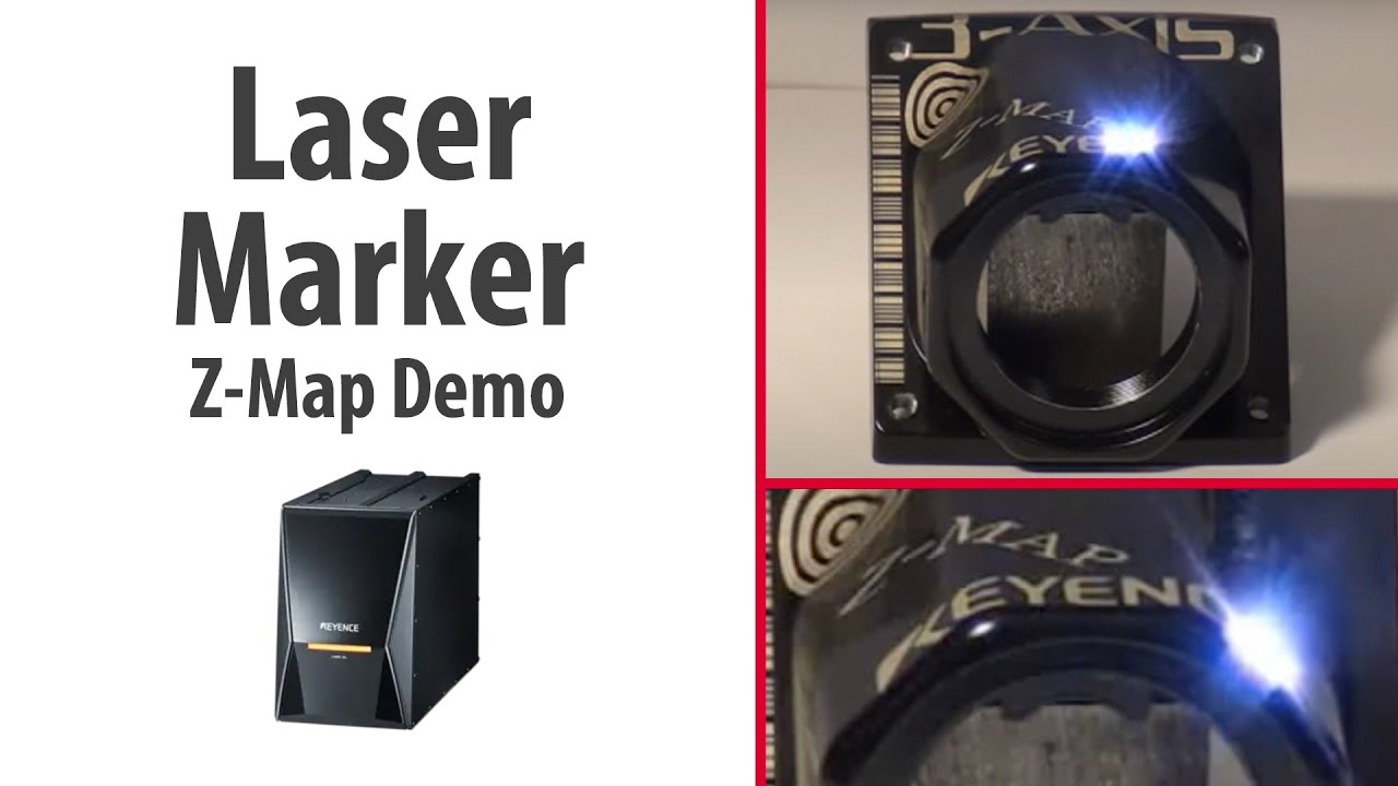 Laser Marker | Z-Map Demo | KEYENCE MD Series - YouTube