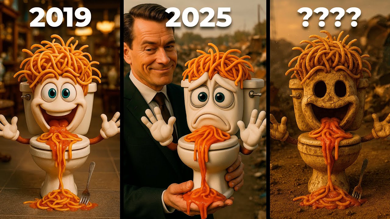 Evolution of Spaghetti Tualetti - Italian Brainrot - YouTube