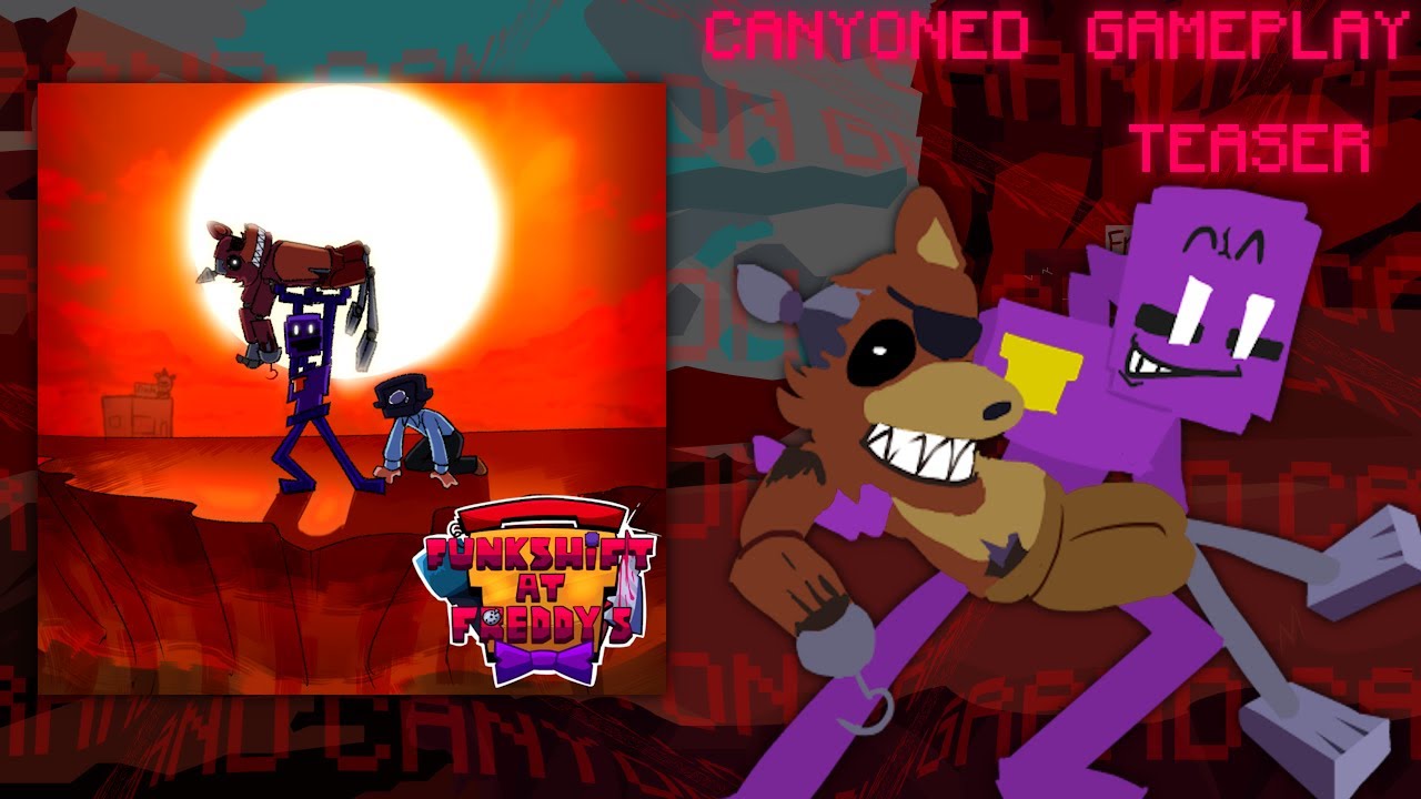 Funkshift at Freddy's CANYONED Gameplay teaser - FNF DSaF mod - YouTube