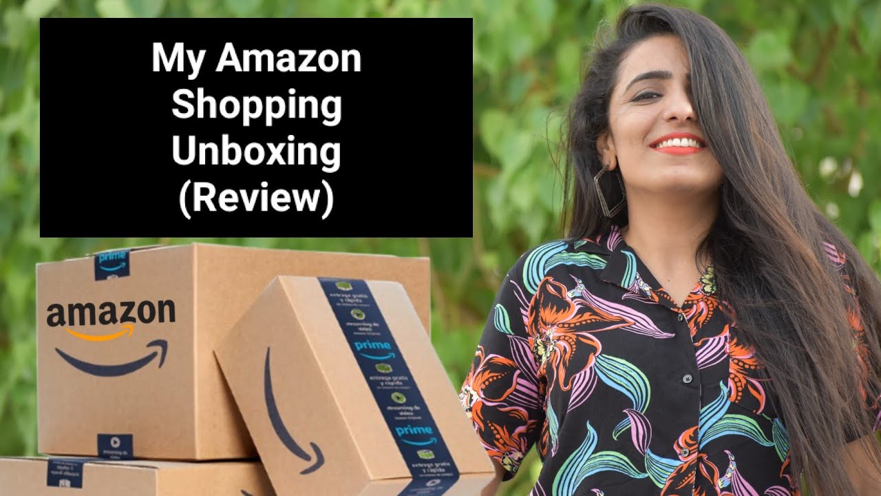 Amazon Shopping Unboxing|| Amazon Handmade Flowers Shopping Box opening ...
