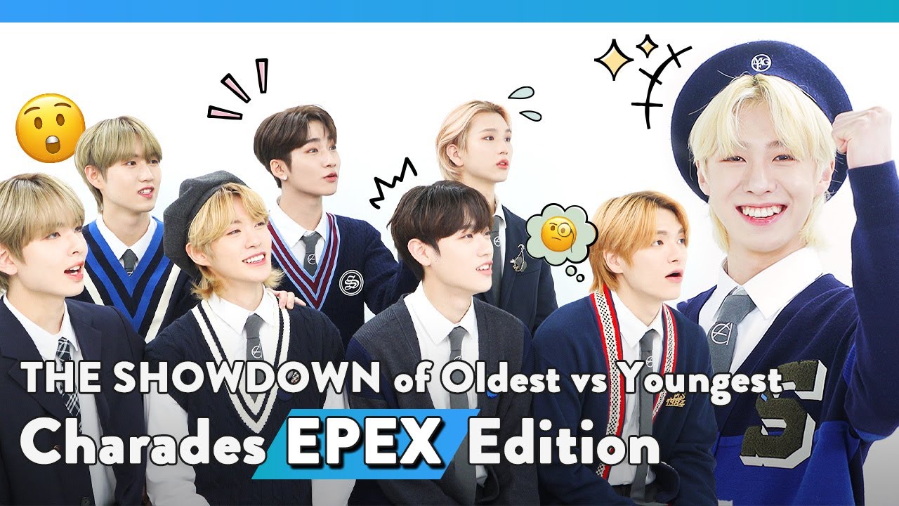 [ENG SUB] EPEX Plays “Charades” with a Passion - YouTube
