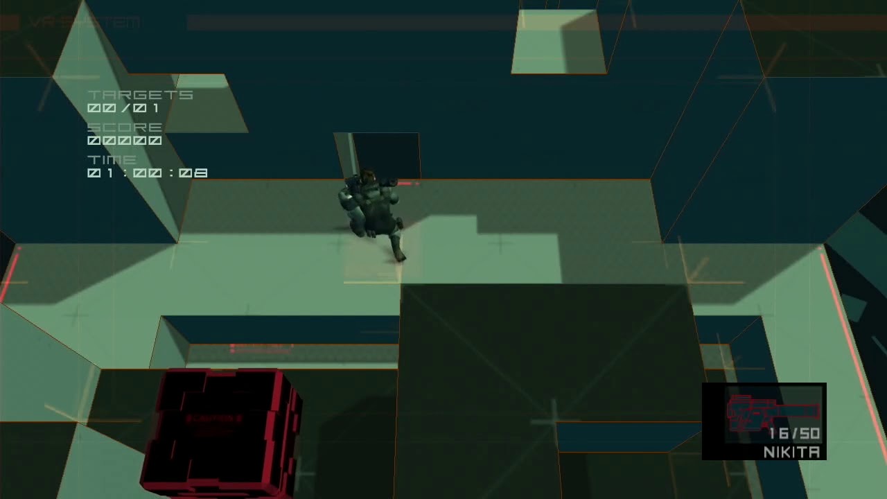 NIKITA LEVEL 05 - MGS1 SNAKE - WEAPON MODE - VR Missions - Metal Gear ...