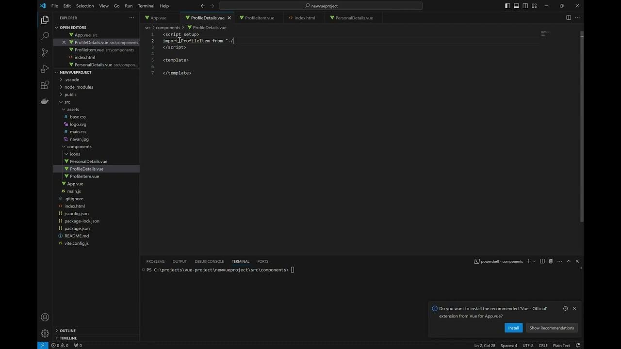 VueJS under 5: Named slots and fallback content - YouTube