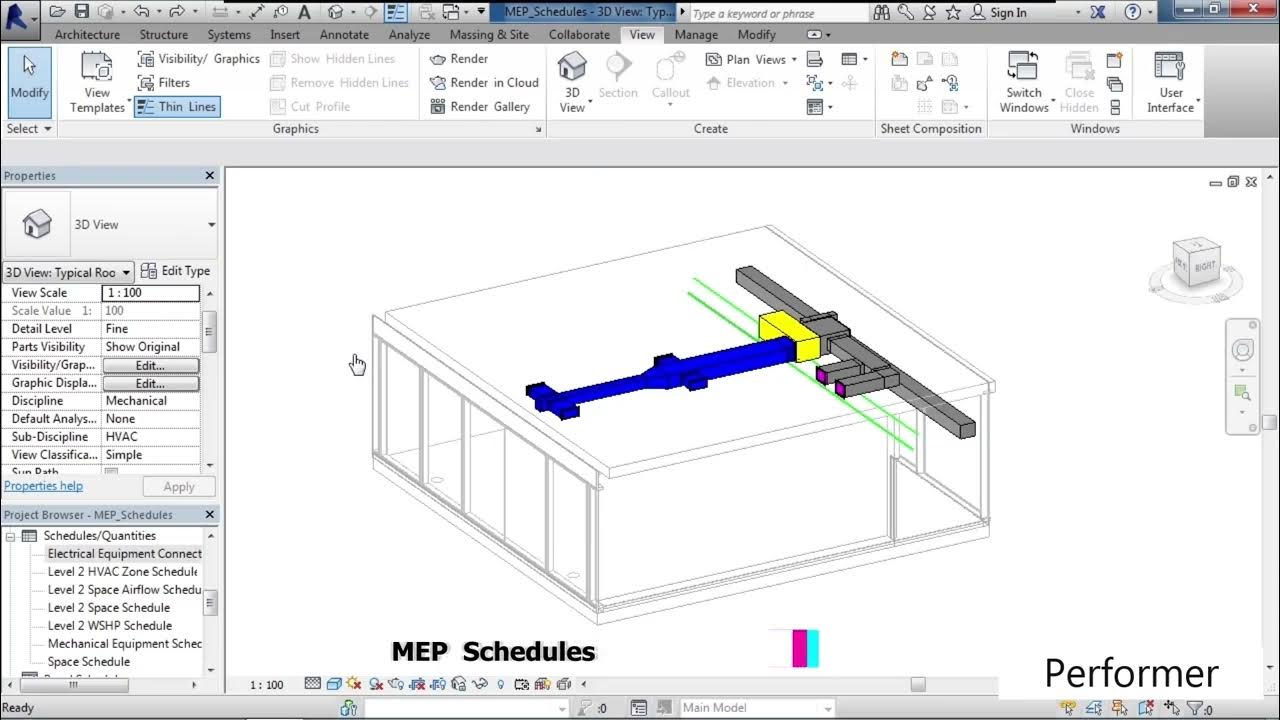 Revit MEP:Electrical Panel:Creating Panel Schedules:MEP/Lighting/Material Takeoff Scheduules_#15 ...