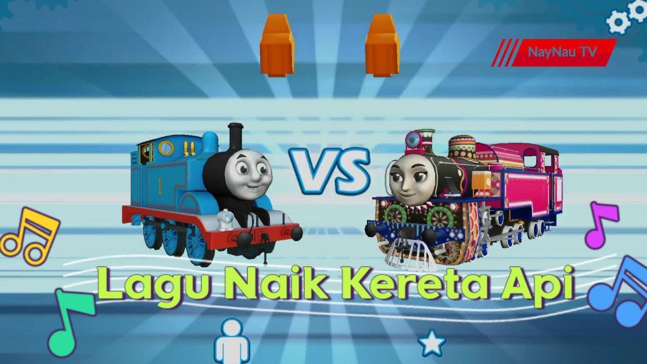 Lagu Naik kereta Api Tut tutt tutt || Lagu anak Indonesia Populer - YouTube