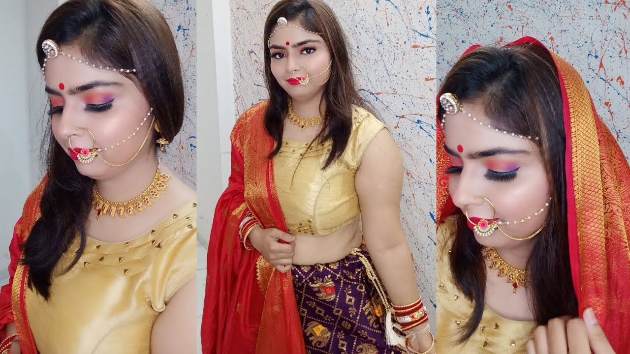 Rajasthani/Marwadi look/Mansi Goswami - YouTube