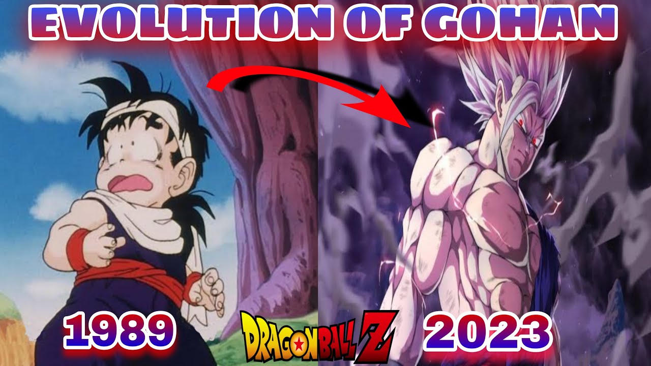 Evolution of Gohan ll Dragon Ball history ll #evolutionofgohan # ...