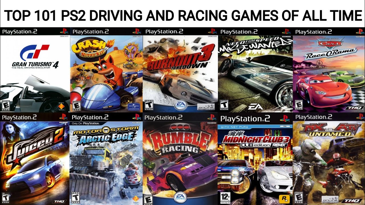 Top 101 Game PS2 Driving Dan Racing Terbaik Sepanjang Masa | Game PS2 ...