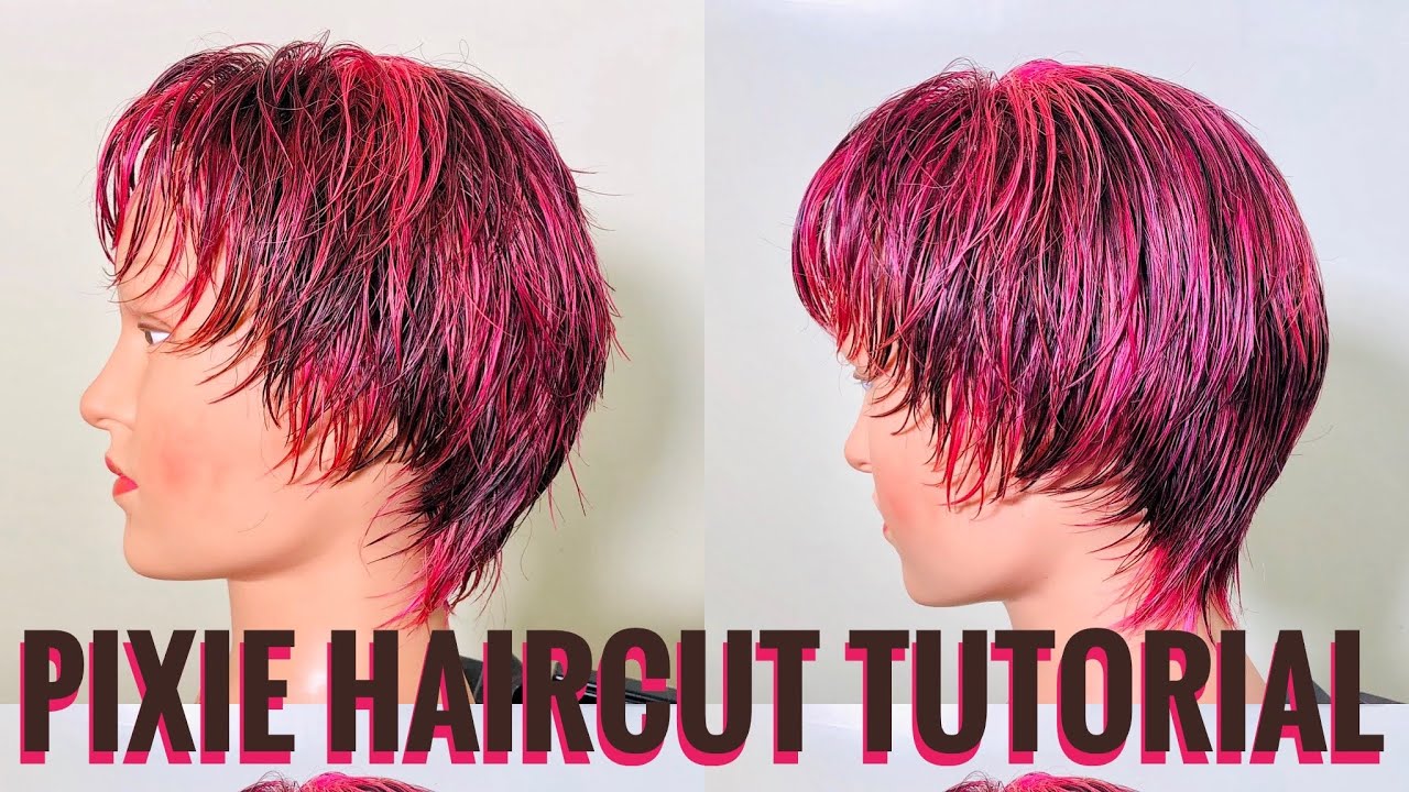 Pixie Haircut Tutorial - YouTube