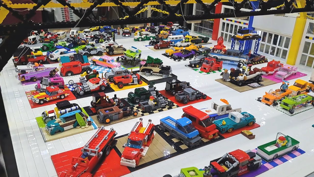 LEGO Car Show Minifig Rides at Yokohama HCS 2023 | #4wlc - YouTube