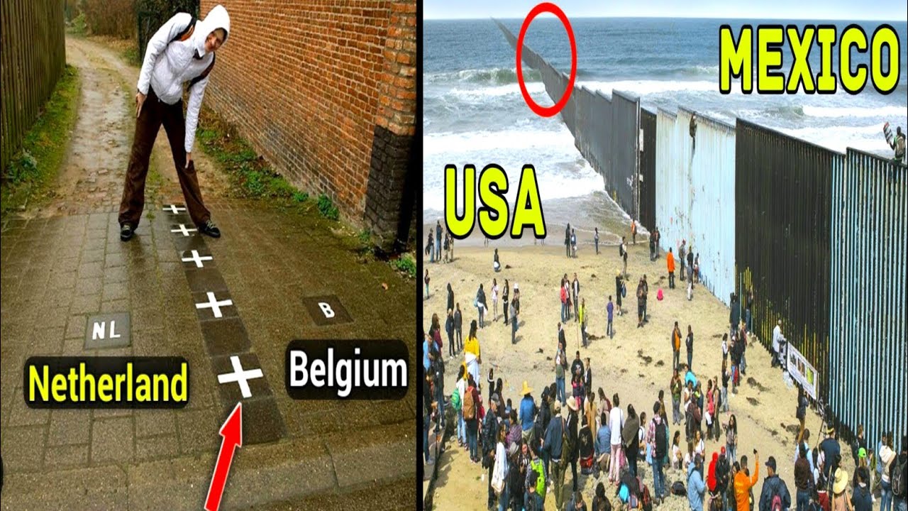 5 Most Amazing and Strange International Borders In The World | Crazy ...