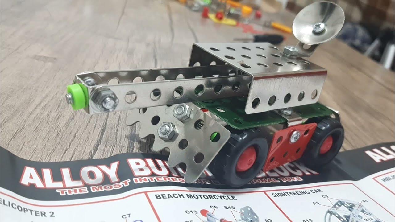 Replica of the tank 🚀🚧 Alloy building block - Dorosti TV - YouTube