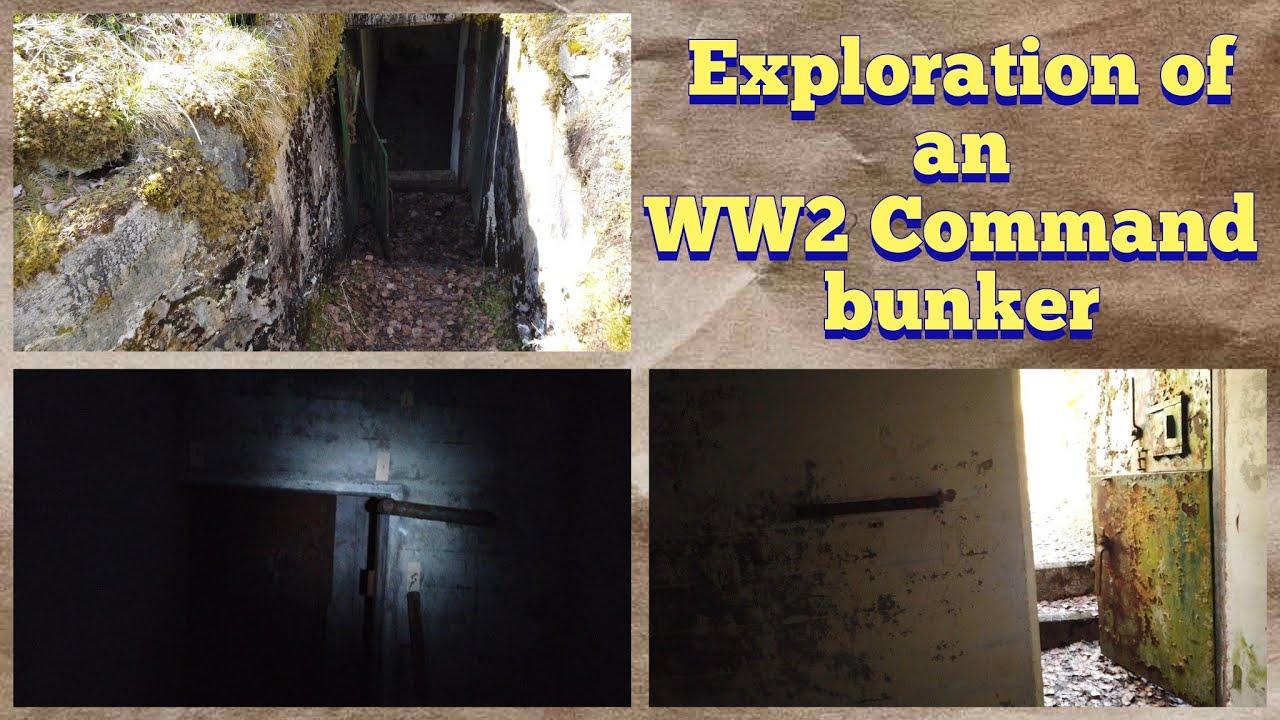 Exploring an abandond WW2 Command centre - YouTube
