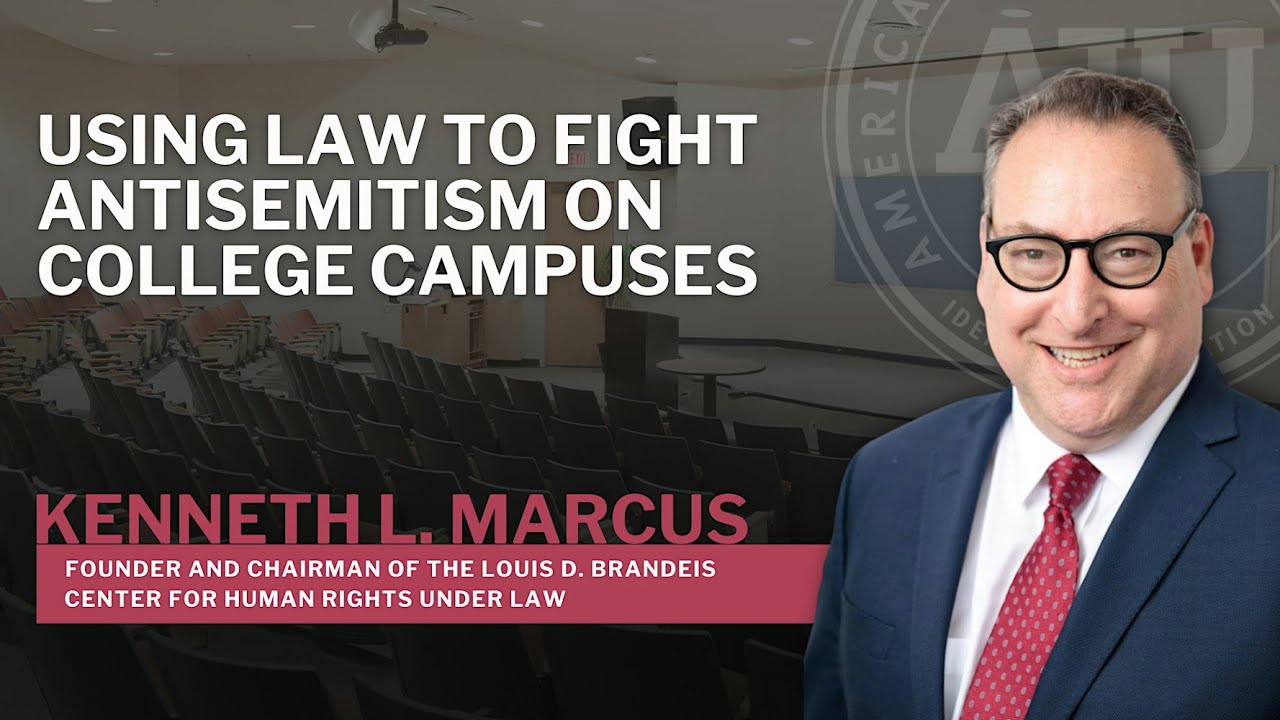 Jeff Herbst x Kenneth Marcus: Using Law to Fight Antisemitism on ...