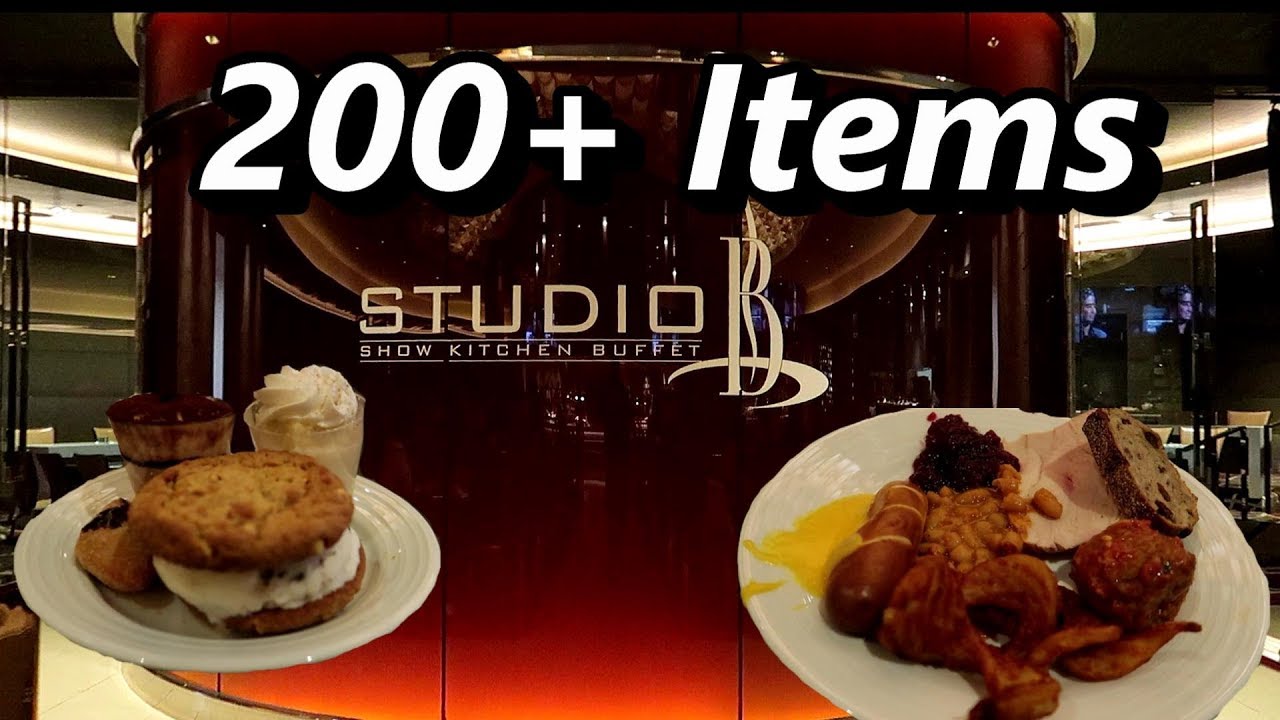 M Resort Studio B Buffet - YouTube