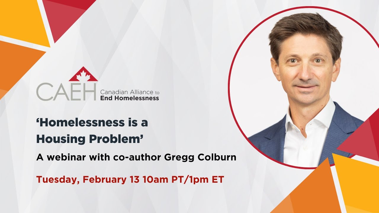 ‘Homelessness is a Housing Problem’: A discussion with co-author Gregg ...