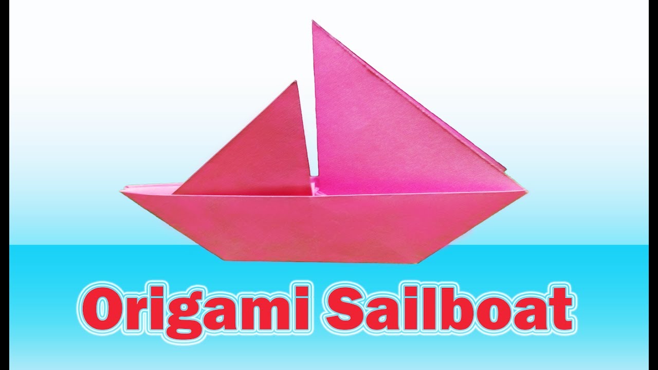 Origami Sailboat -Origami Sailboat Tutorial - HowTo Make An Origami ...