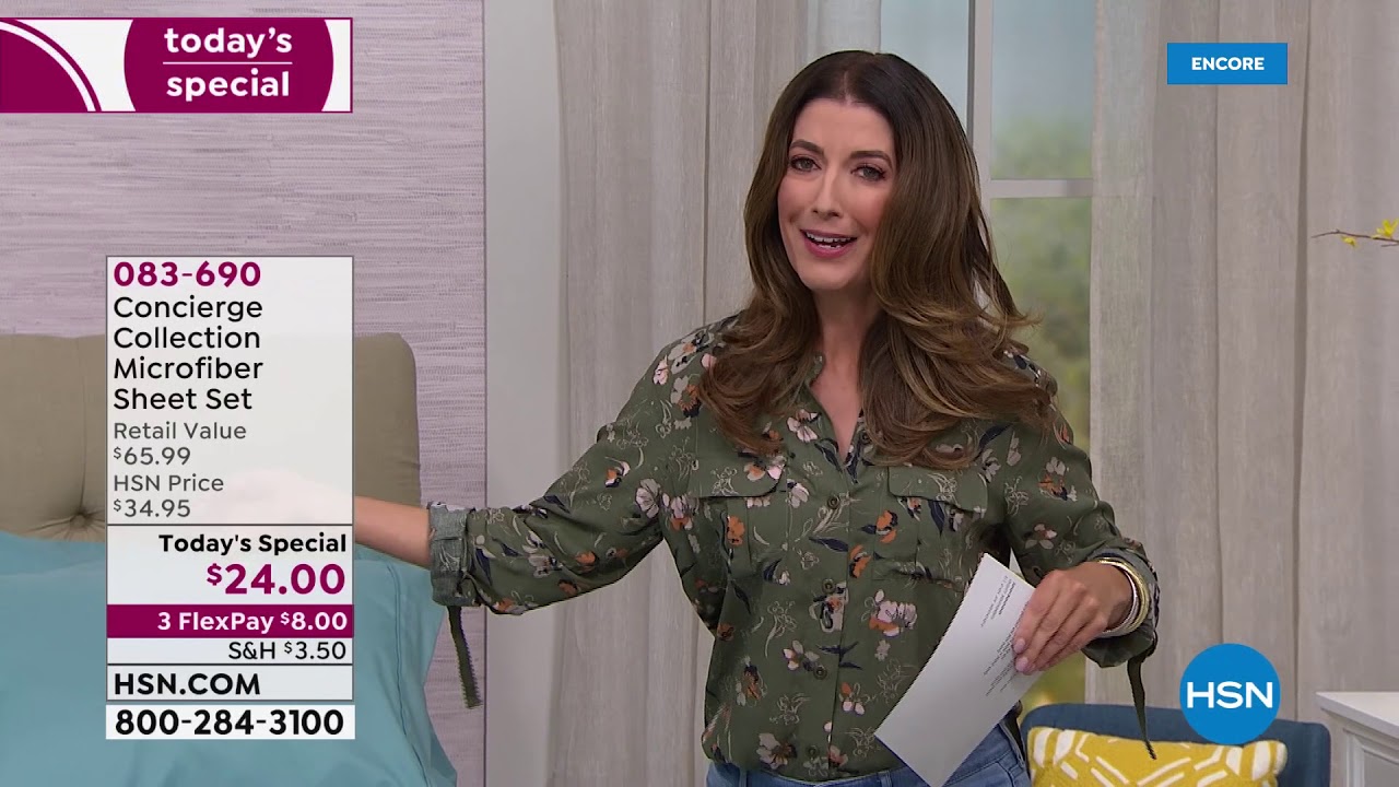 HSN | Bedding Essentials 08.20.2019 - 05 AM - YouTube
