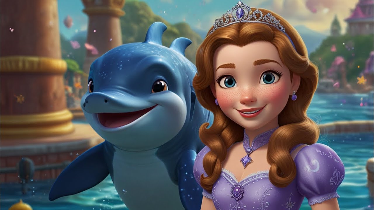"Magical Dolphin Ride: Sofia the First's Enchanting Ocean Adventure ...