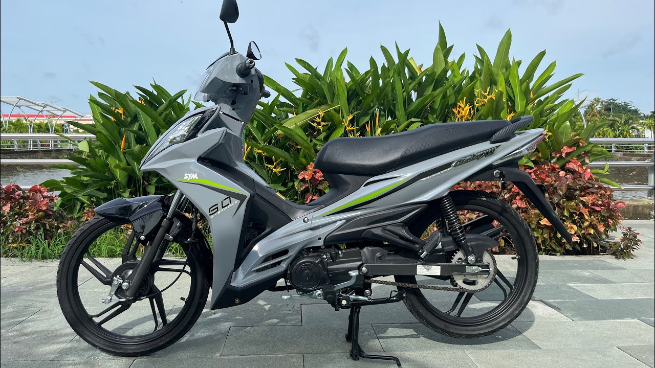 SYM GALAXY 50CC XÁM XI MĂNG BÁNH MÂM| XE MÁY HỒNG PHÚC CẦN THƠ - YouTube