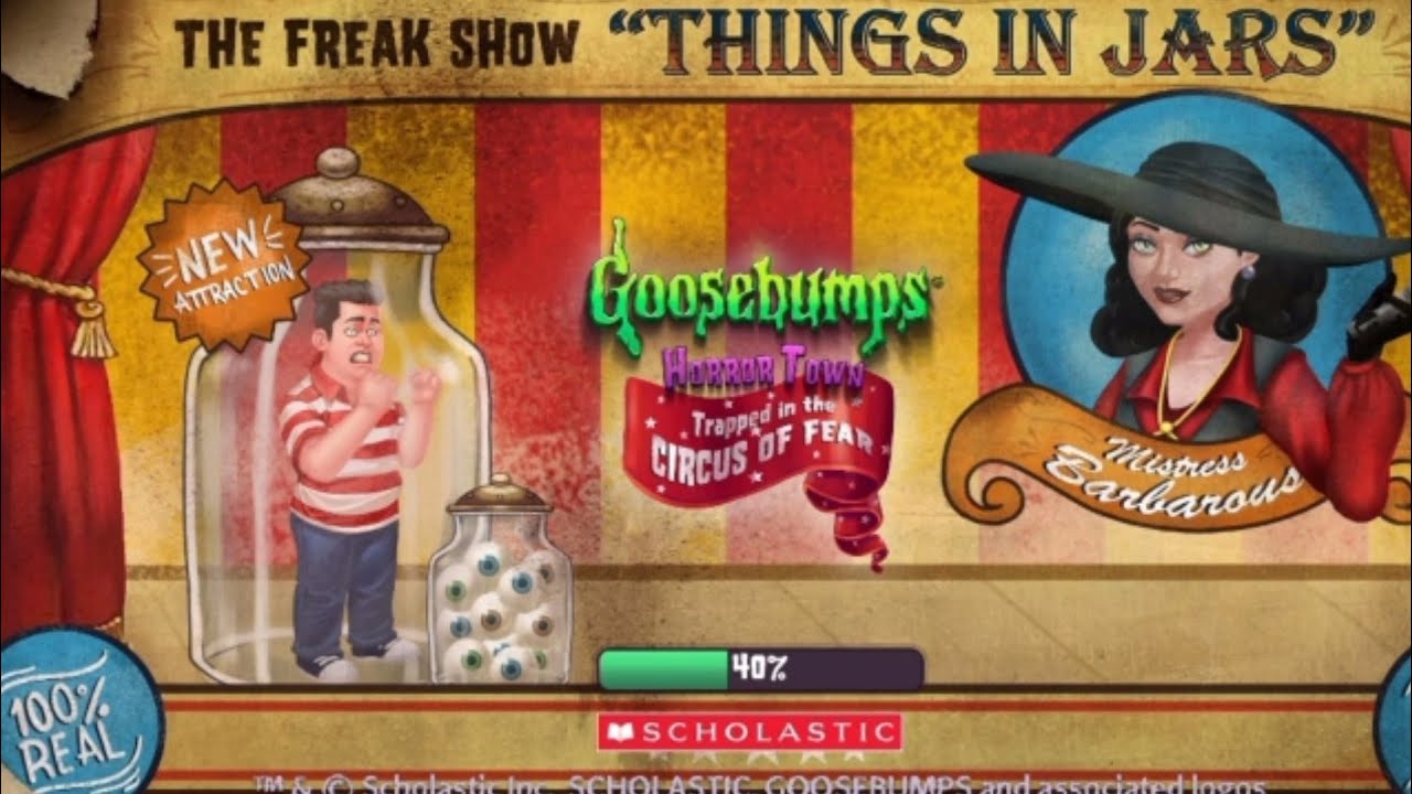 TRAPPED IN THE CIRCUS OF FEAR | Goosebumps Horror Town #46 V 1.0.4 ...