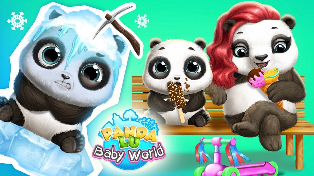 Panda Lu Baby Bear World 🚀 Surprise Ice Cream with Panda 🍦 TutoTOONS ...
