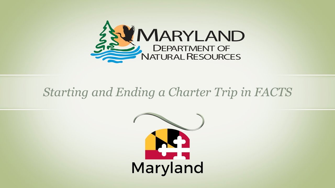 Maryland Department of Natural Resources - Starting and Ending a ...