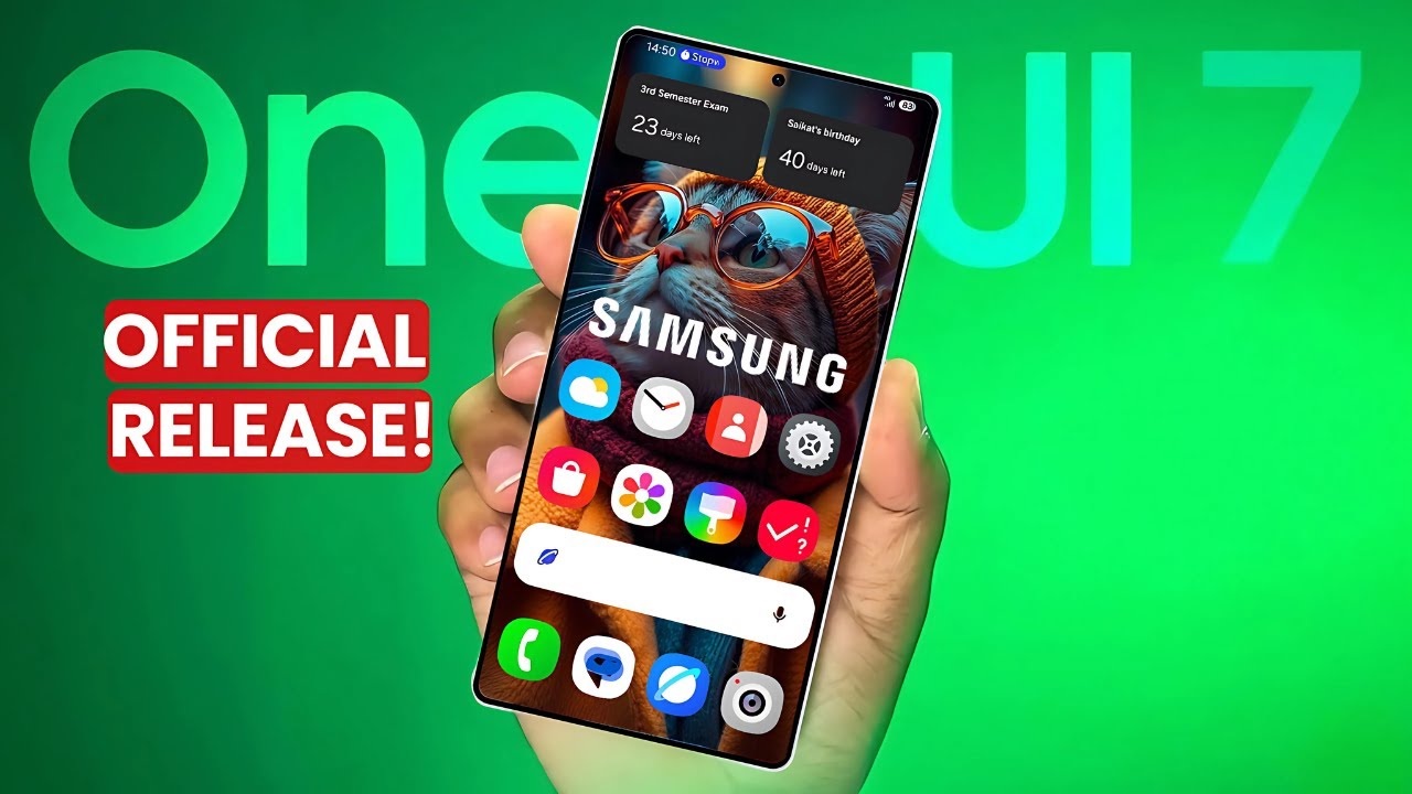 Samsung One UI 7.0 Android 15 - OFFICIAL CHANGES! - YouTube