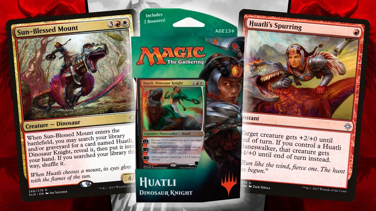 Can a Planeswalker Deck Win in Pioneer? (Huatli, Dinosaur Knight) - YouTube