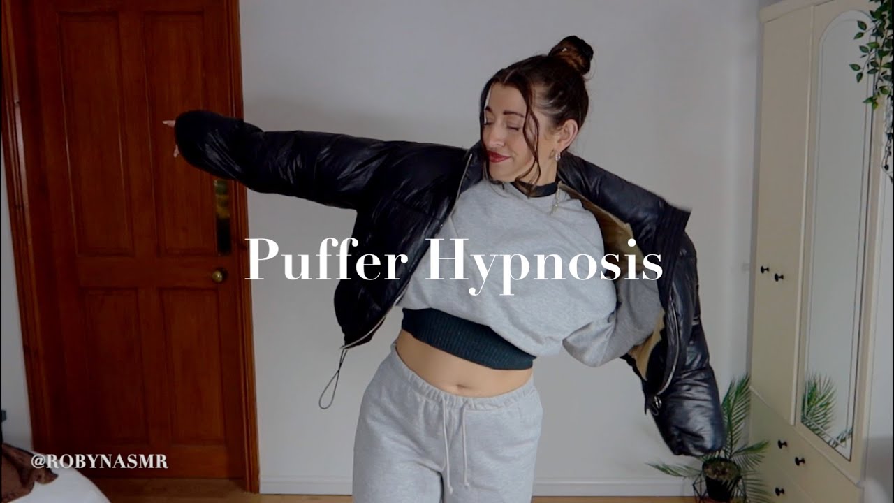 ASMR puffer sleep hypnosis including zipper & jacket sounds roleplay ...