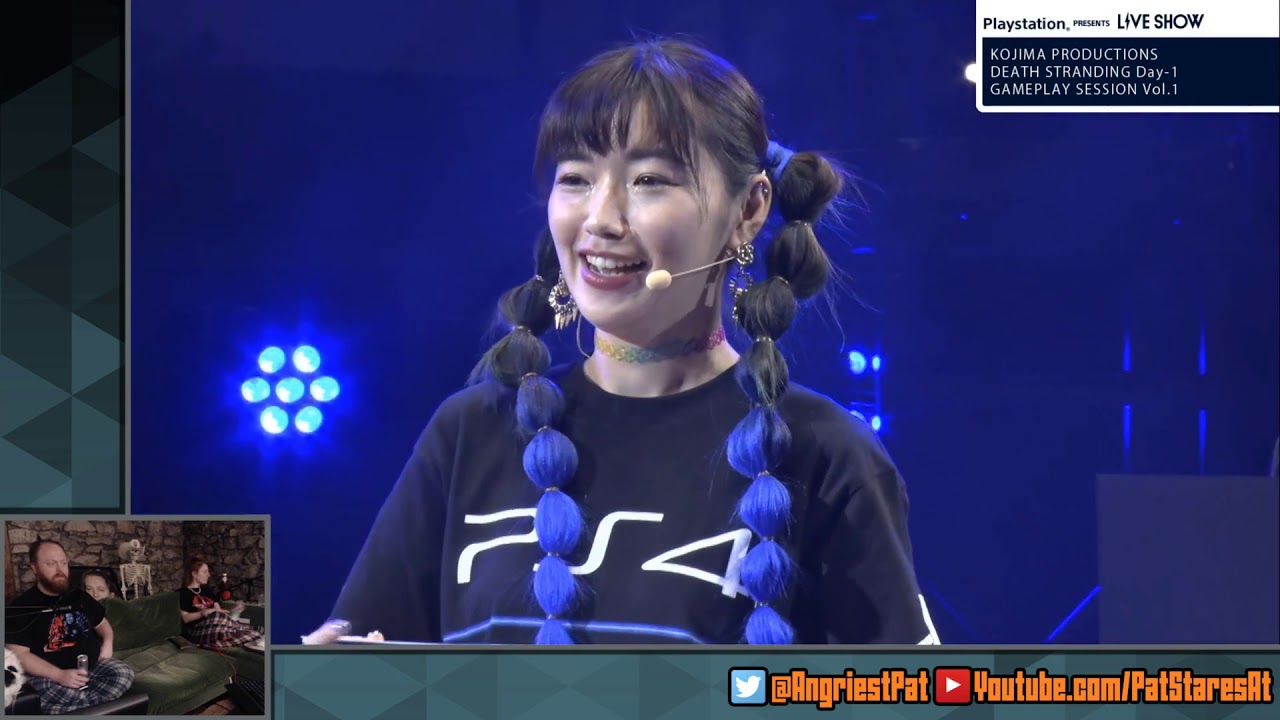 Pat Stares At Death Stranding Demo - YouTube