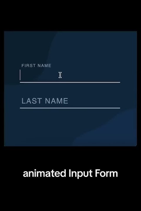 How To Create A Input Type Style Html Css And Javascript Coding Mkchohan Developer 👍 Youtube