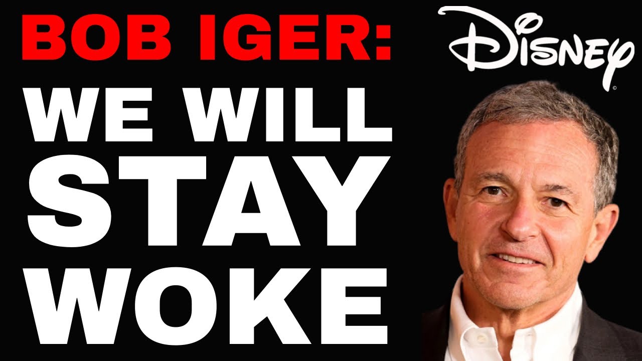 DISNEY CEO BOB IGER TELLS STAFF "WE WILL STAY WOKE"! Billionaire Nelson ...