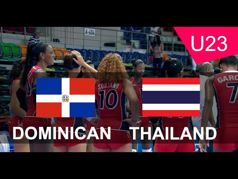 Thailand - Dominican Rep. 2015 FIVB U23 World Championship