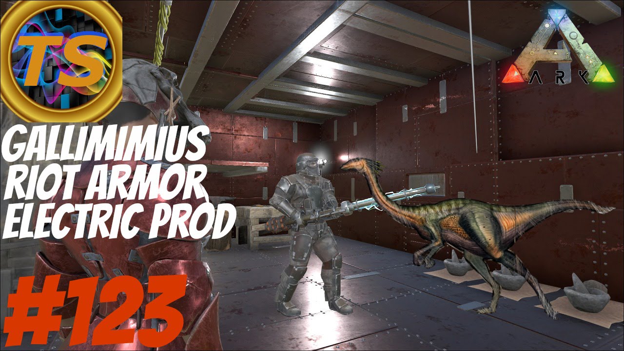 ARK Survival Evolved - "GALLIMIMUS / RIOT ARMOR / ELECTRIC PROD UPDATE ...