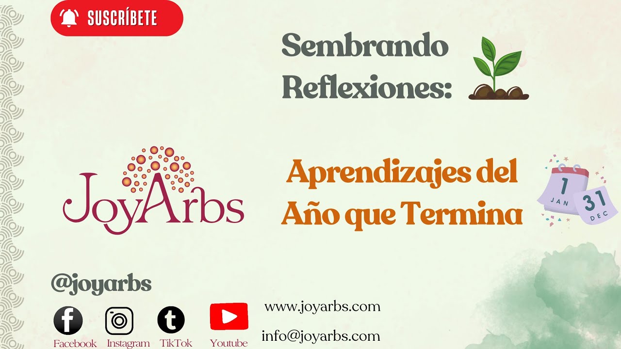 Reflexiones: aprendizajes del ano que termina( fin de año/ year end ...