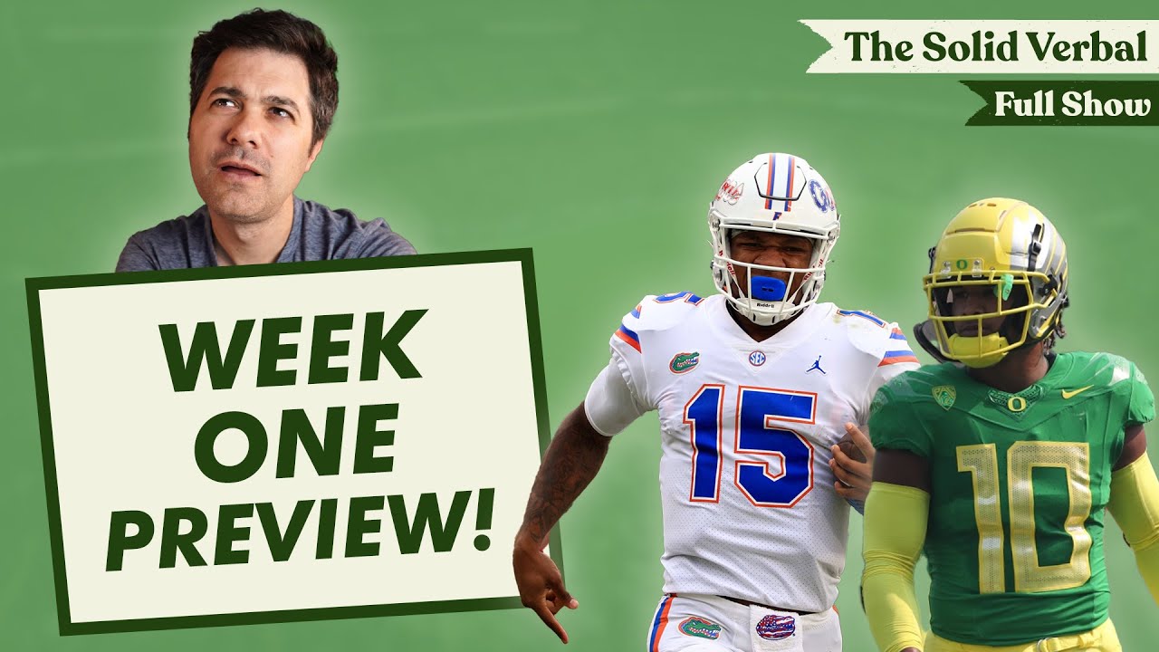 College Football Week 1 Preview, Picks & Predictions | The Solid Verbal ...