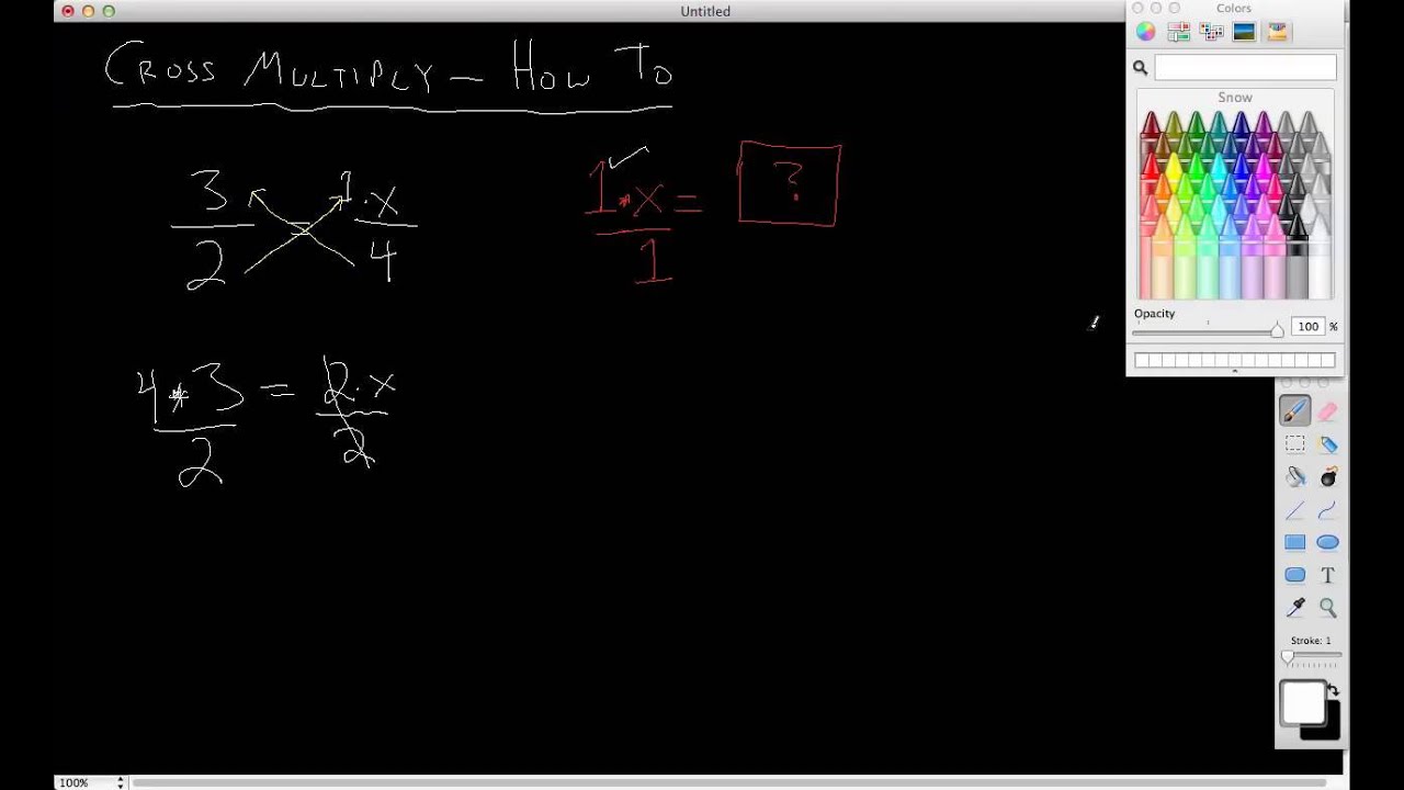 How To Cross Multiply YouTube how-to-cross-multiply-youtube