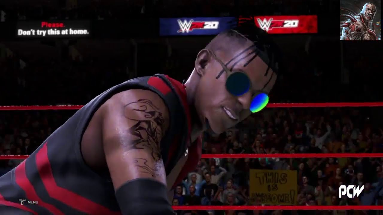 PCW World Champ The Smoke Drequan Official Entrance WWE 2K20 - YouTube