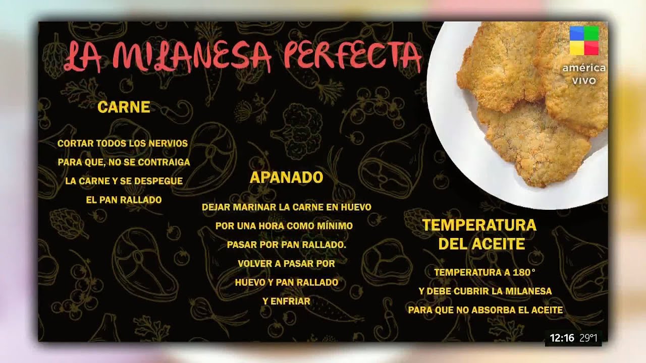 Tips para las mejores milanesas de peceto con papas fritas - YouTube