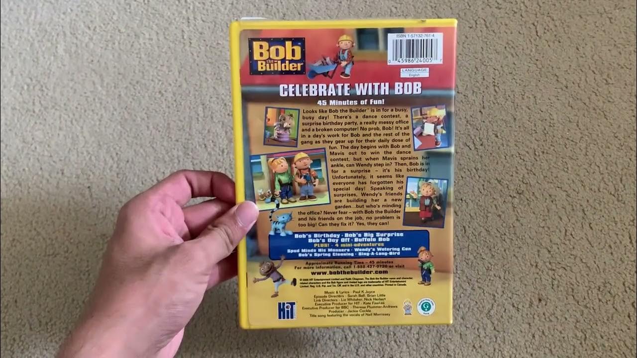 Bob The Builder: Celebrate With Bob 2002 DVD - YouTube