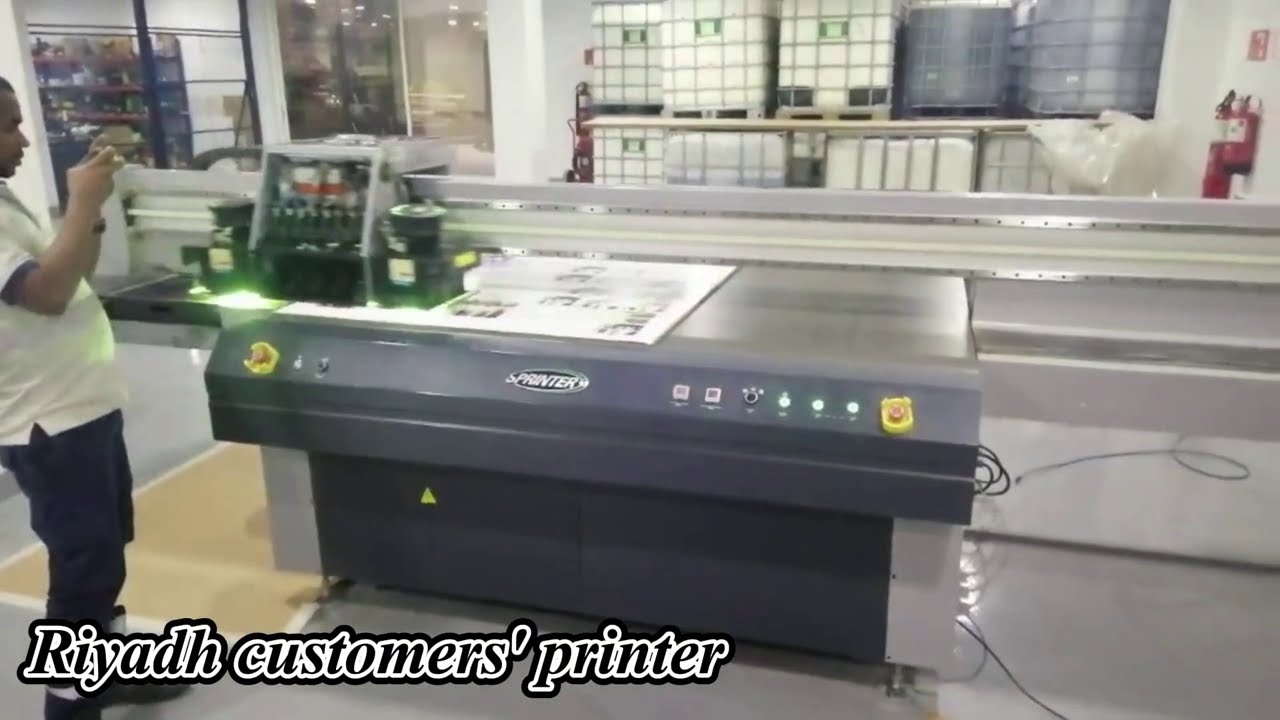 SPRINTER UV Flatbed Printer: the only guide you'll ever need - YouTube