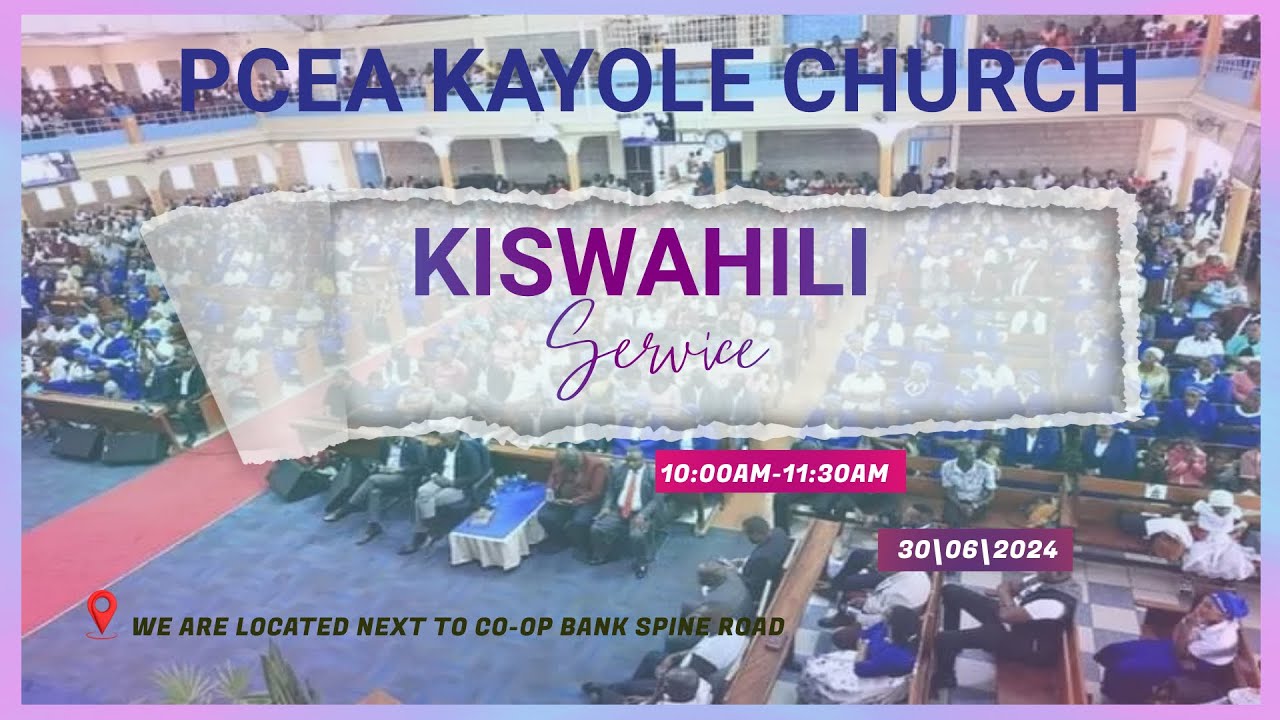 KISWAHILI SERVICE 30/06/2024 #JPRC SUNDAY - YouTube