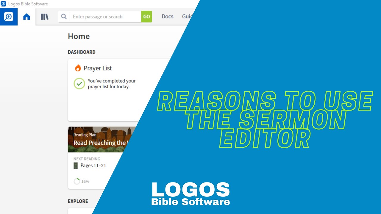 Why I use the sermon editor in Logos 8 and some ways to improve it ...