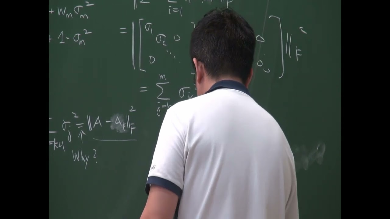 W6 Explain Proof of Eckart Young Mirsky Theorem - YouTube