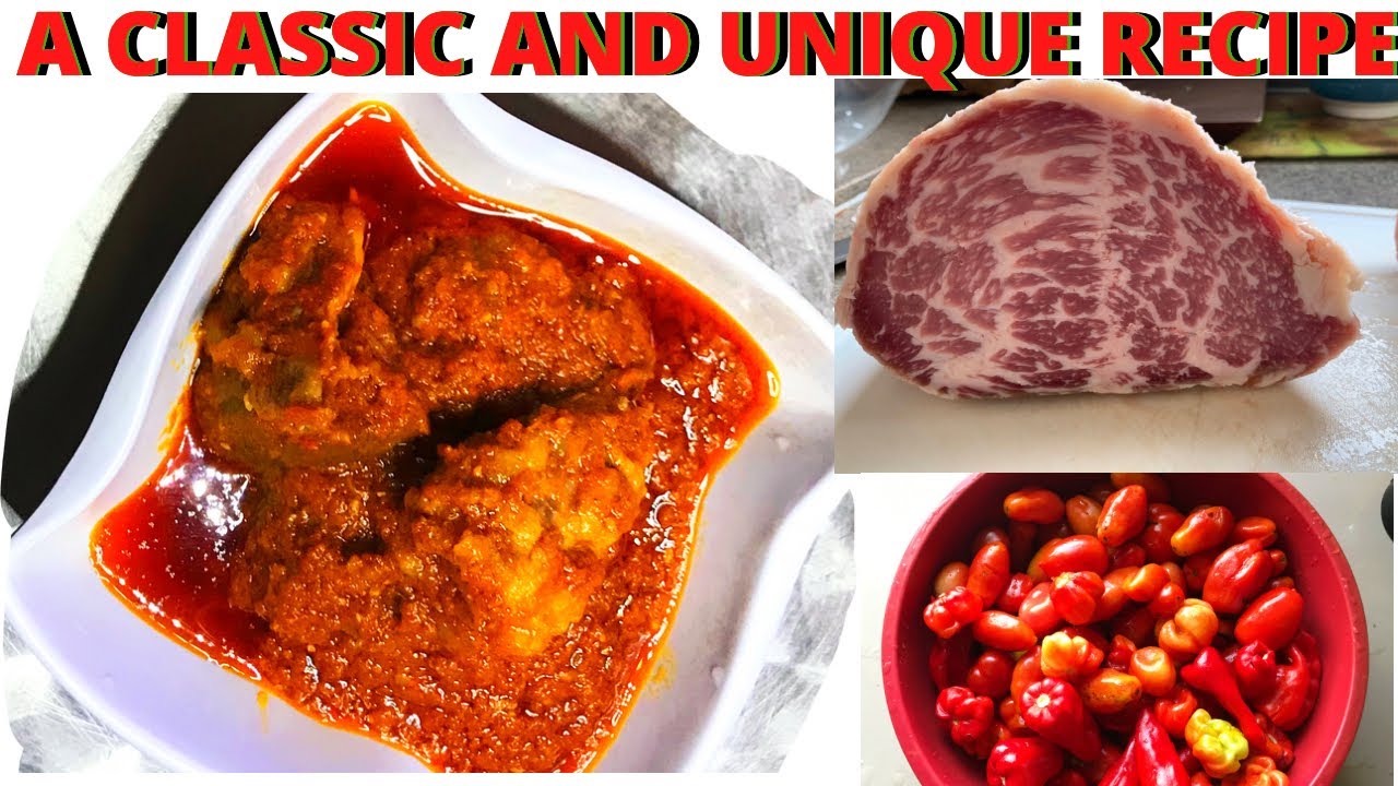 NIGERIAN BEEF HUMP(TONZO) STEW|A Classic and Unique Recipe you will ...