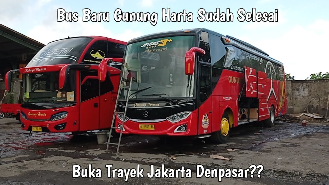 Bus Baru Gunung Harta Dan Gunung Harta Buka Trayek Jakarta Denpasar ...