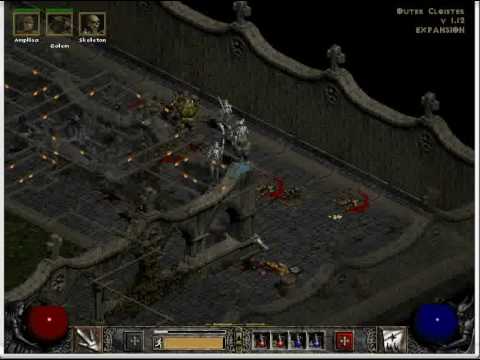 Diablo 2 - 13, The Monastery - YouTube