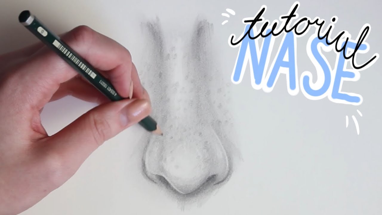 Wie zeichnet man eine realistische Nase? (Mit Sommersprossen ...